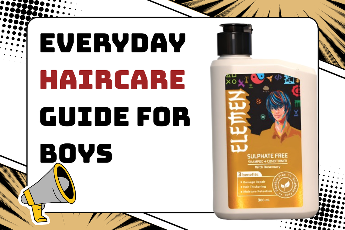 Everyday haircare guide for boys – low-effort routine for better hair ...